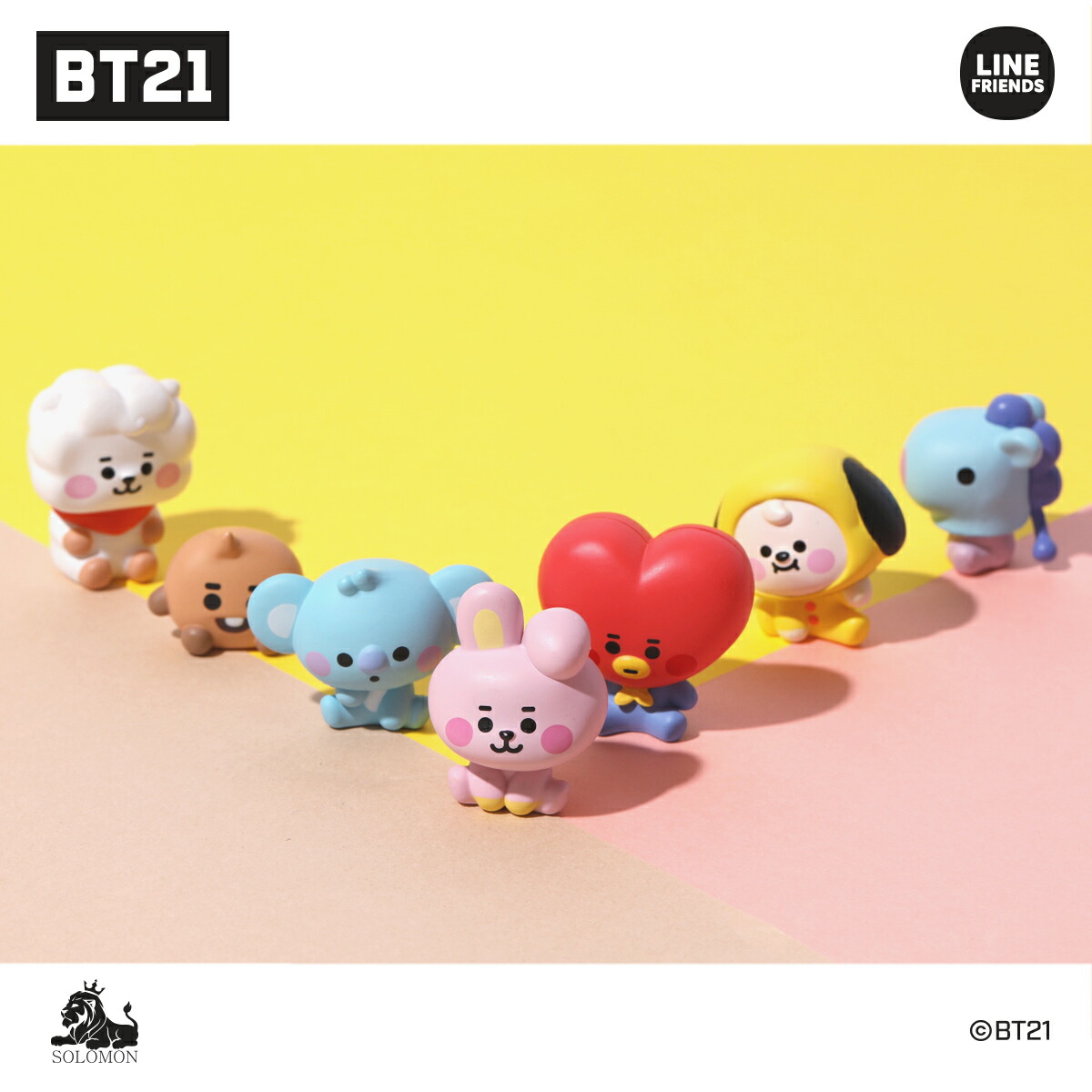 【楽天市場】【BT21 モニターフィギュア ver.2 BABY】MONITOR FIGURE ベビー BTS 公式グッズ KOYA RJ SHOOKY MANG CHIMMY TATA ...