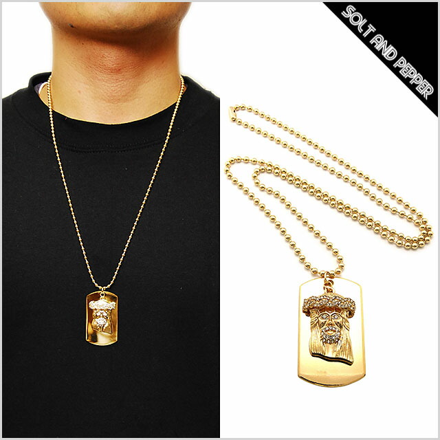SOLT AND PEPPER Rakuten Global Market For NO BRAND GOLD DOGTAG JESUS solt-and-pepper-rakuten-global-market-for-no-brand-gold-dogtag-jesus