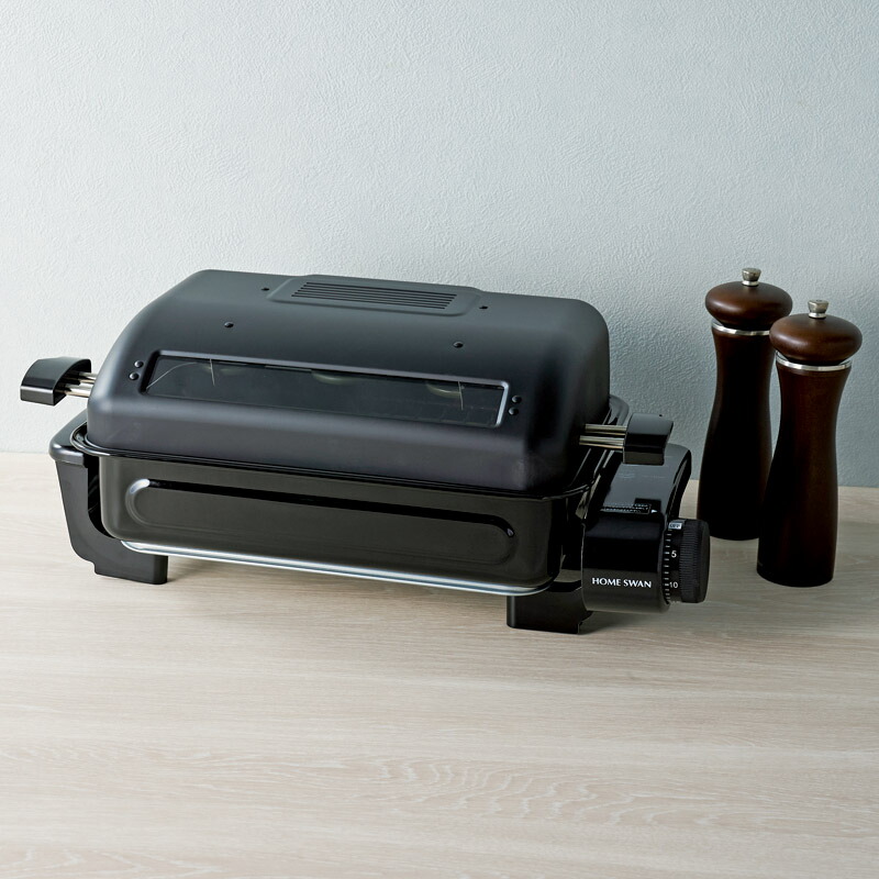 【楽天市場】＜ホームスワン＞フィッシュロースター SFR-120焼き魚 簡単 調理 タイマー おしゃれ お祝い プレゼント 内祝い お返し 記念品 景品 自宅用：ソルヴィータ 楽天市場店