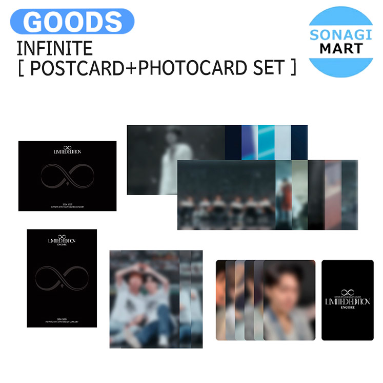 【楽天市場】INFINITE [ POSTCARD+PHOTOCARD SET ] 2025 LIMITED EDITION ENCORE ...