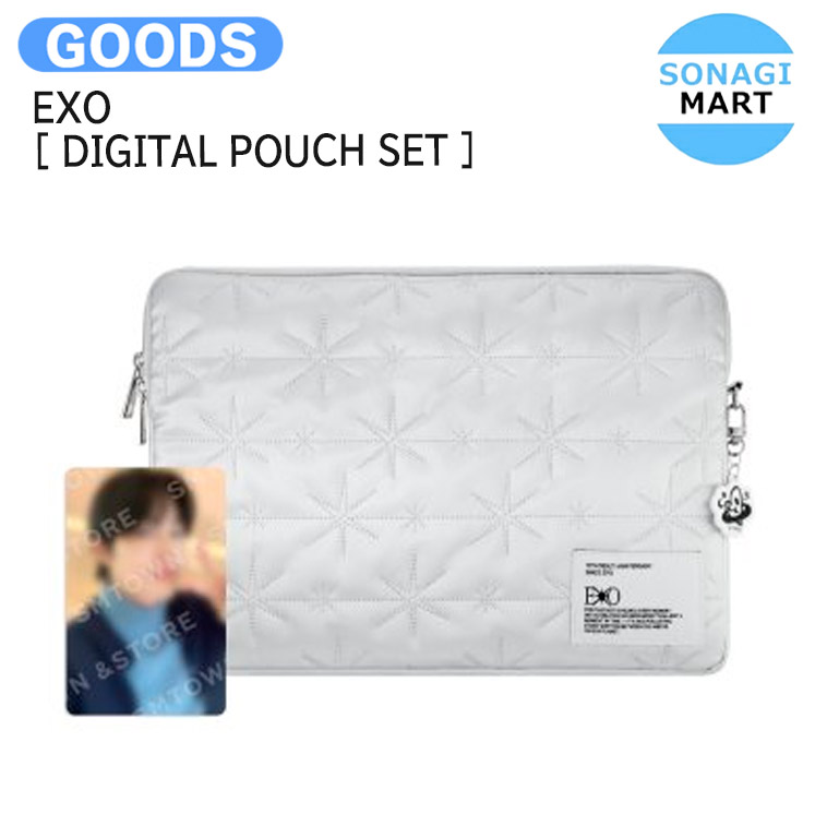 【楽天市場】EXO [ DIGITAL POUCH SET ] EXO 13TH ANNIVERSARY MD / ポーチ / エクソ グッズ KPOP / 公式グッズ / 予約商品 / 送料 ...
