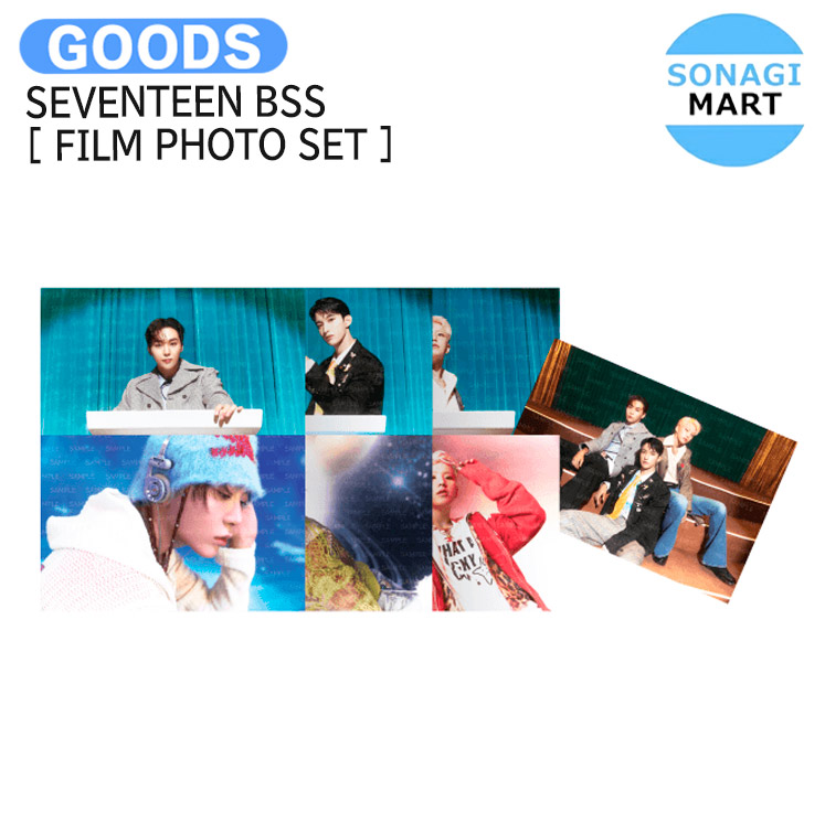 【楽天市場】SEVENTEEN BSS [ FILM PHOTO SET ] TELEPARTY MD / フォトカード / ブソクスン ...