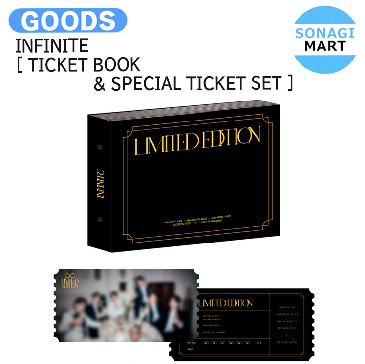 【楽天市場】INFINITE [ TICKET BOOK & SPECIAL TICKET SET ] 2025 CONCERT ...