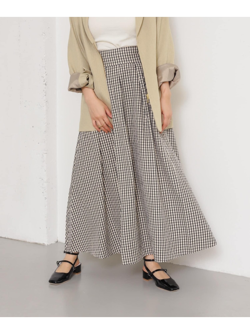 【楽天市場】【SALE／50%OFF】チェックボリュームスカート SENSE OF PLACE センス オブ プレイス スカート その他のスカート ブルー【RBA_E】[Rakuten ...