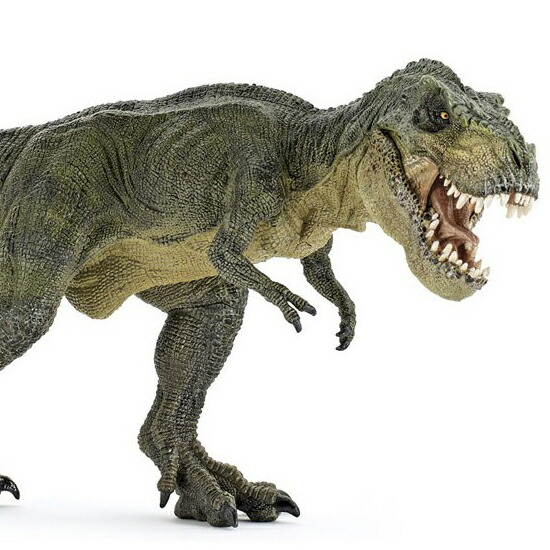 【楽天市場】papo パポ 恐竜フィギュア 55027 ティラノサウルス グリーン 走 Trex：ソプラノ