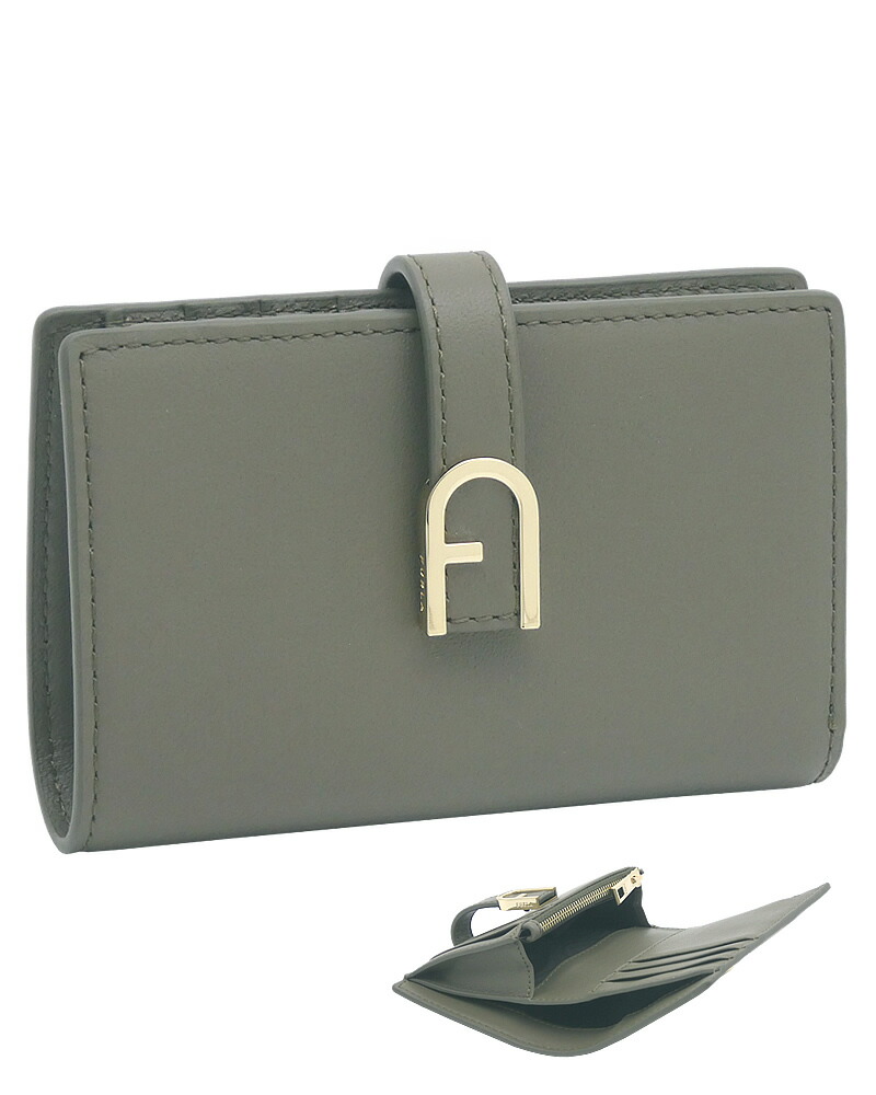 楽天市場】フルラ Furla Flow コンチネンタルウォレット Greige+
