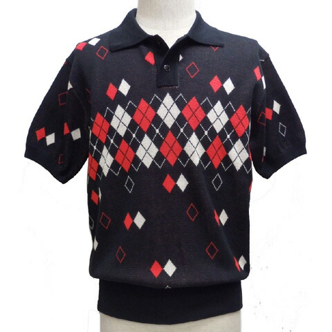 【楽天市場】CREAMSODAクリームソーダ CS ジャガードポロシャツPD25SH-01/【送料無料】：ROCK SHOP SOS-足利M ...