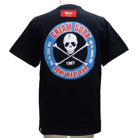 【楽天市場】CREAMSODAクリームソーダ CS HMRサークル TシャツPD25T-07/：ROCK SHOP SOS-足利M.W ...
