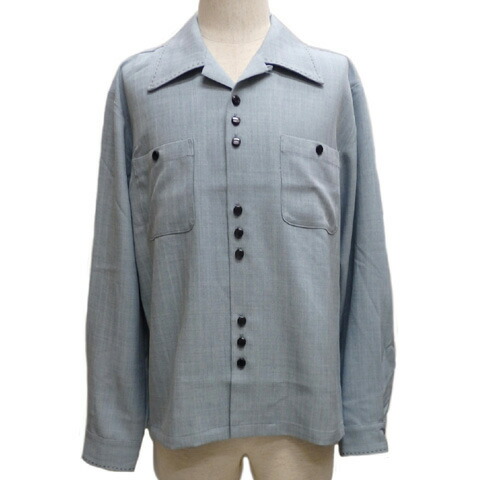 【楽天市場】GOOD ROCKINグッドロッキン トリプルボタンオープンカラー長袖シャツGRS-361【送料無料】：ROCK SHOP SOS ...