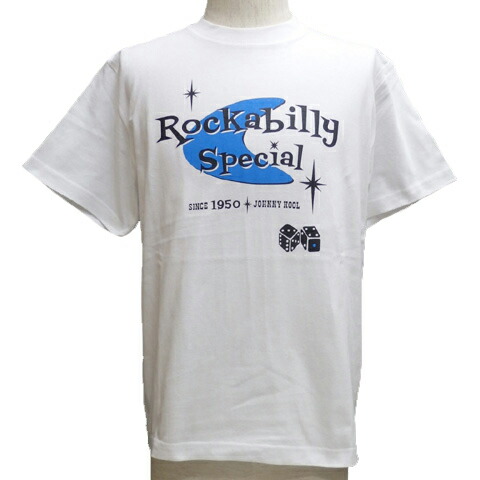 【楽天市場】JOHNNY KOOLジョニークール 半袖Tシャツ[ ロカビリー・スペシャル・青ブーメラン ]JK-8183T：ROCK SHOP ...