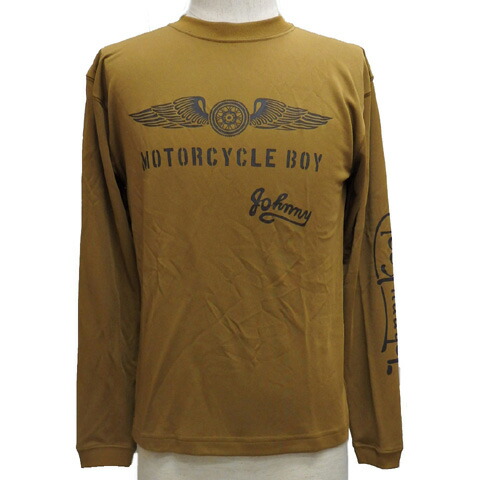【楽天市場】JOHNNY KOOLジョニークール ドライ長袖Tシャツ[ モーターサイクル・ボーイ ]JK-8149DLT：ROCK SHOP ...
