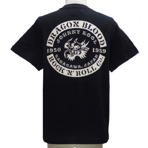 【楽天市場】JOHNNY KOOLジョニークール 半袖Tシャツ[ ドラゴン・ブラッド ]JK-8195T：ROCK SHOP SOS-足利M ...