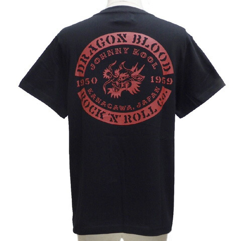 【楽天市場】JOHNNY KOOLジョニークール 半袖Tシャツ[ ドラゴン・ブラッド ]JK-8195T：ROCK SHOP SOS-足利M ...