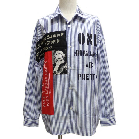 【楽天市場】PROPAgANDAプロパガンダ×OVER THE STRiPES ANARCHYシャツP14005[【送料無料】：ROCK ...