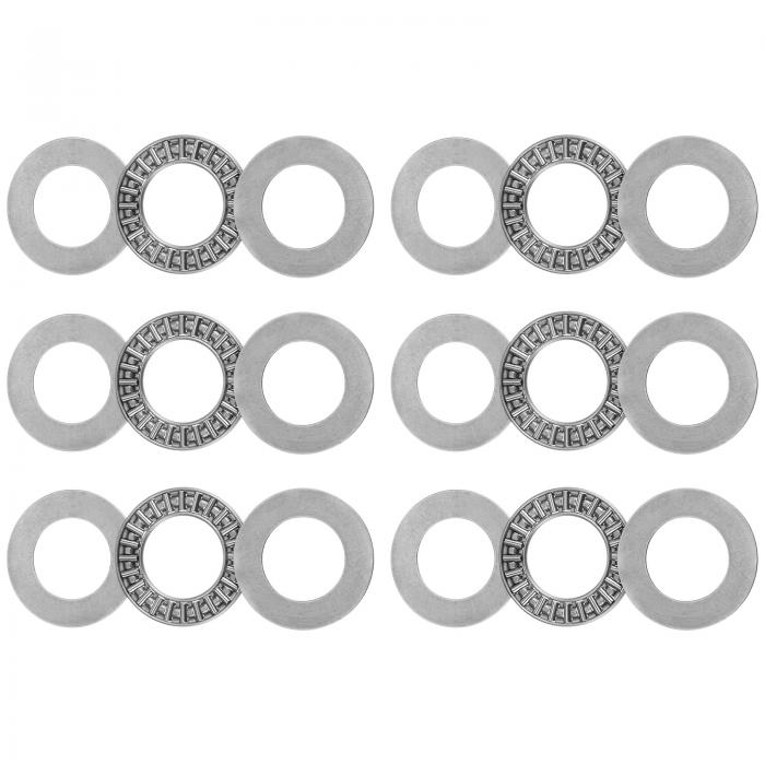 【楽天市場】AXK2035 スラストニードルローラーベアリングとワッシャー 20mm内径 35mm外径 2mm厚さ 6個セット：ソウテン