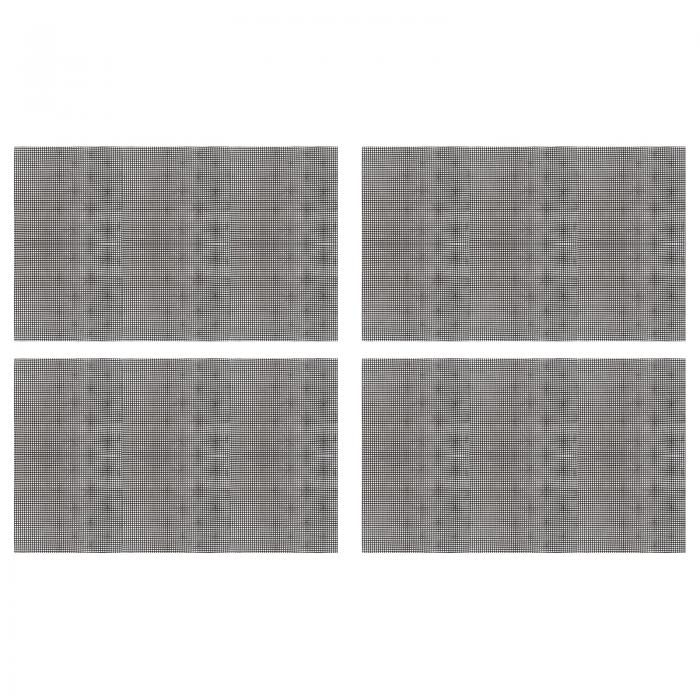 【楽天市場】プラスチックメッシュキャンバスシート プラスチック ブランクキャンバス 刺繍針先 ニットかぎ針編み用 50x33 cm ブラック ...