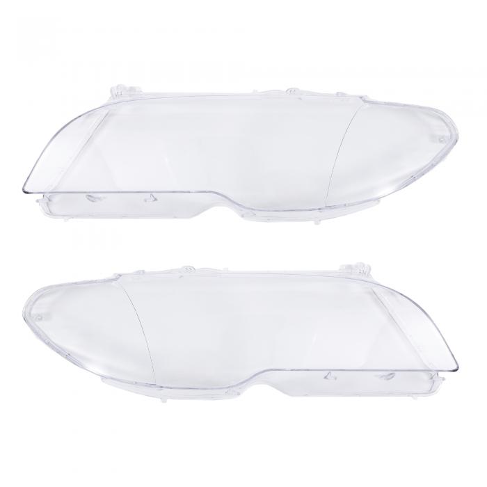 【楽天市場】ACROPIX BMWに対応 E46 2003-2006 2ドアクーペ用フロント左右ヘッドライトカバー ヘッドランプクリアレンズ ...