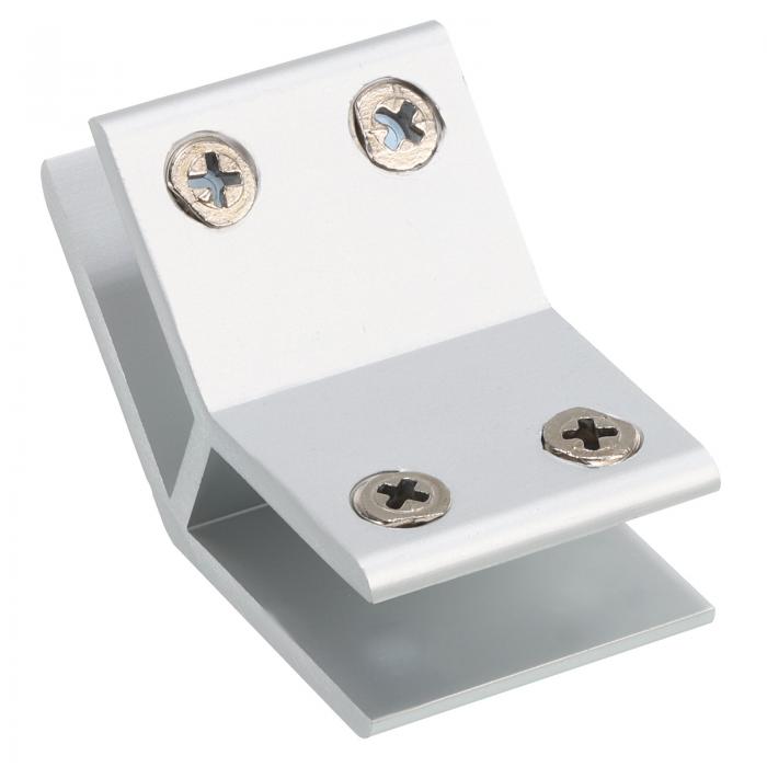 【楽天市場】135度ガラスクランプ 10-12mm厚 調整可能な両面ガラス棚サポートブ ラケット アルミ合金ガラスクリップクランプホルダー：ソウテン