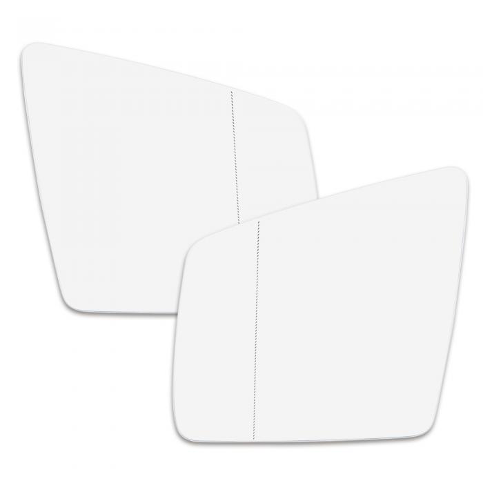 【楽天市場】X AUTOHAUX 車のバックミラーガラス 左側 右側 バッキングプレート付き A1668100119 A1668100219 ...