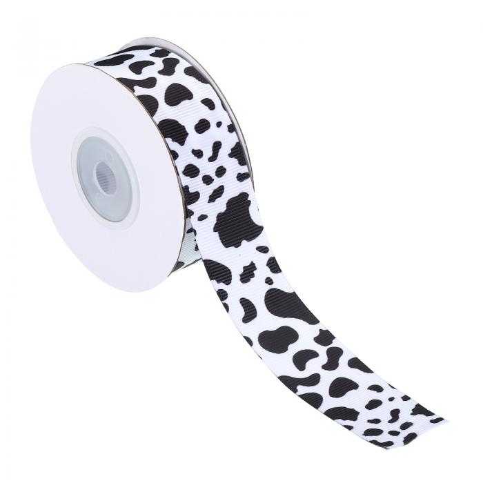 【楽天市場】PATIKIL ギフト包装用 10ヤードリボン 1個25mm / 1" 牛柄リボン クラフト用 細いリボン ウェディング ...