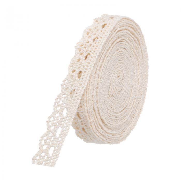 【楽天市場】レーストリムリボン 30ヤード 13 mm コットン伸縮性トリム クラフト ギフトラッパー ヘッドバンド 結婚式用 ベージュ ...