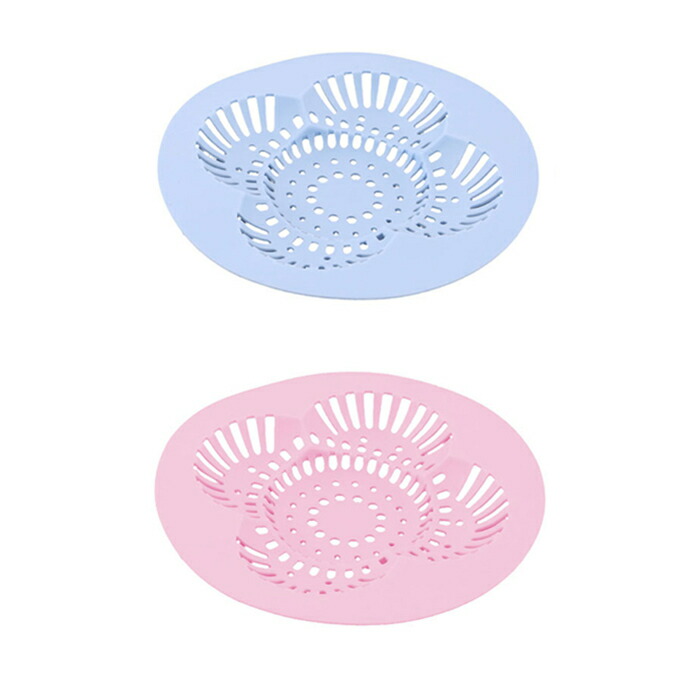 【楽天市場】バスルームキッチンシンクトレイナーガーベージヘアーストッパー シンクストレーナー ヘアストッパー ヘアキャッチャー ラバー 2個 ...