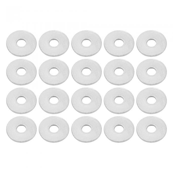 【楽天市場】Motoforti ユニバーサルフラットワッシャー 内径6mm 外径22mm 厚さ2mm 耐久性 ステンレス鋼 シルバートーン ...