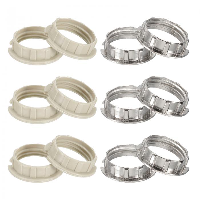 【楽天市場】PATIKIL G9ライトソケットリング 12個 シェードホルダーアダプター合金リングコンバーターライトホルダー G9セラミック ...