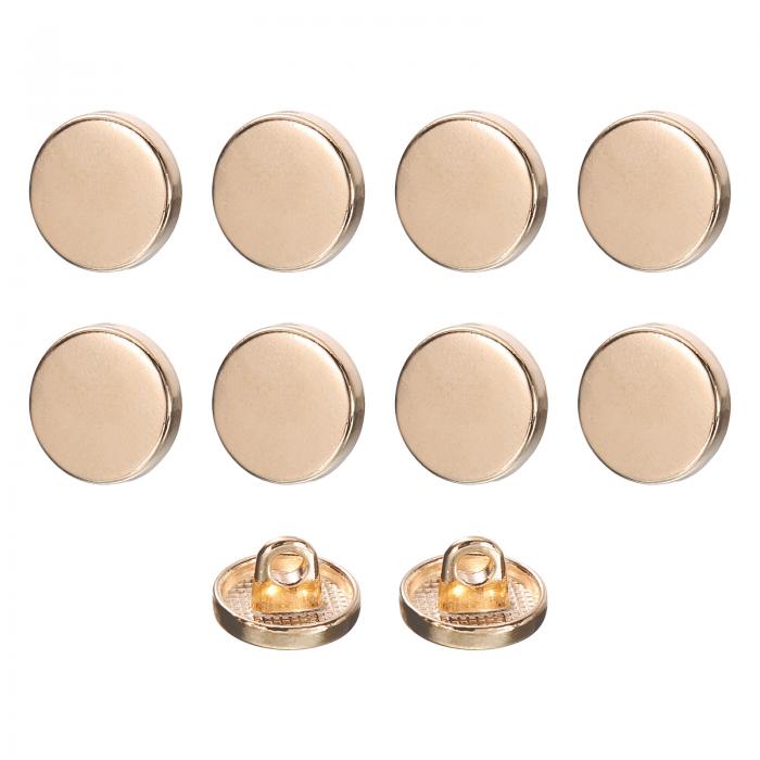 【楽天市場】10個16Lメタルラウンドフラットボタン10mm合金シャンククラフト交換ボタンメンズレディーススーツウールコートシャツズボン裁縫 ...
