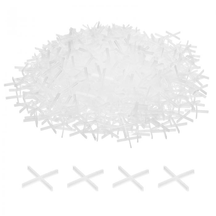 【楽天市場】500個 タイルスペーサー 1mm 硬質プラスチック クロスタイル レベラー スペーサー 取り付け セラミック 間隔クリップ 壁 ...