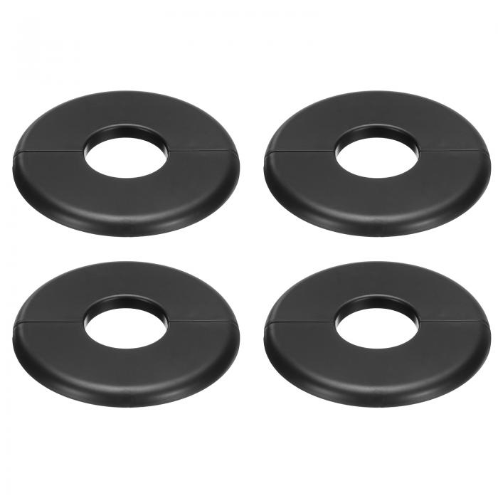 【楽天市場】4個セットの壁用スプリットフランジ95mm / 3.7" ODエスカッションプレートA BSラウンドセルフアドヒーシブ配管カバー ...