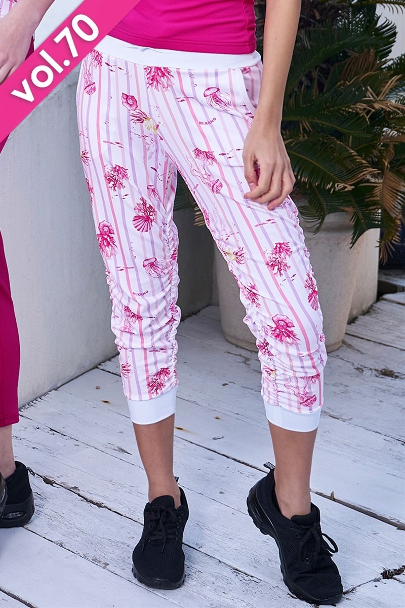 【楽天市場】MIKANO ミカノ MIKALANCE ミカランセ サイドギャザーコンパクトギャングスターパンツ V70 70177 ...