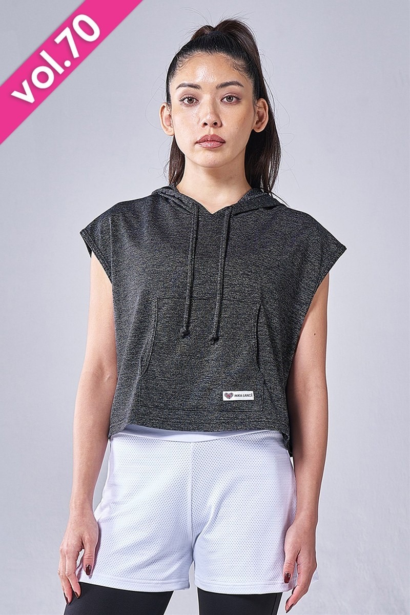 【楽天市場】MIKANO ミカノ MIKALANCE ミカランセ フード付タンクトップ V70 70705 フィットネス ウェア ズンバウェア ...