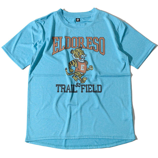 【楽天市場】ELDORESO エルドレッソ Wanjir Tee(Blue) E1010113 メンズ・レディース ドライ半袖Tシャツ 半袖シャツ 速乾 ランニングウェア トップス トレイル ...