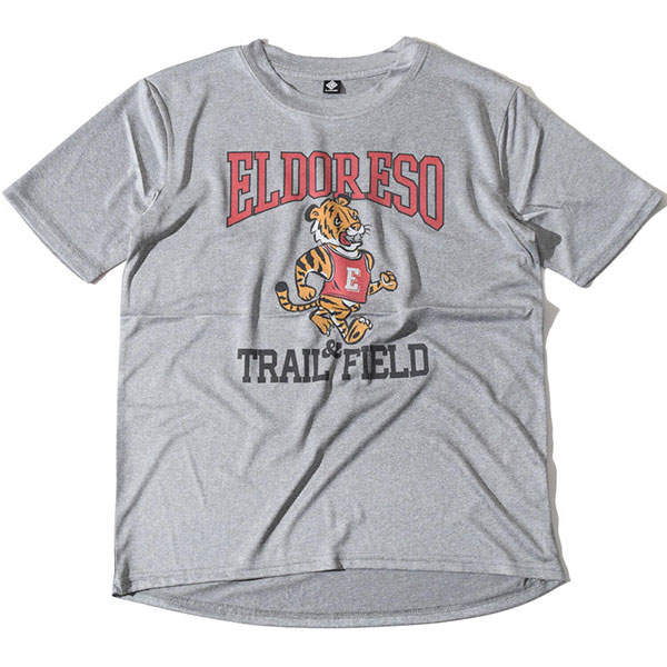 【楽天市場】ELDORESO エルドレッソ Wanjir Tee(Gray) E1010113 メンズ・レディース ドライ半袖Tシャツ 半袖シャツ 速乾 ランニングウェア トップス トレイル ...