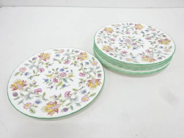 【楽天市場】MINTON ハンドホール プレート6客揃【中古】【道】 宗sou：お茶道具・着物 【宗 sou】