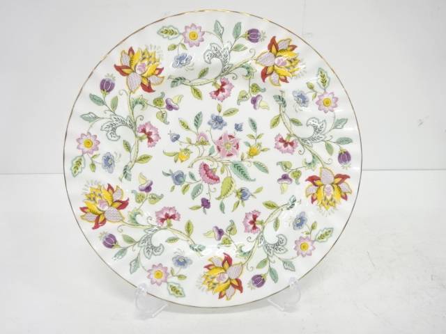 【楽天市場】MINTON ミントン ハドンホール プレート （27センチ）【中古】【道】 宗sou：お茶道具・着物 【宗 sou】