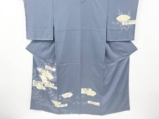 【楽天市場】未使用品 地紙に群鶴・松模様訪問着【着】 宗sou：お茶道具・着物 【宗 sou】