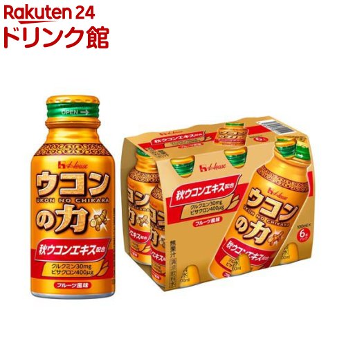 【楽天市場】ウコンの力 ドリンク(6本入×10セット(1本100ml))【ウコンの力】：楽天24 ドリンク館