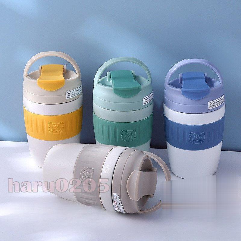 【楽天市場】【期間限定！1着半額！まとめ買い2枚購入割引クーポン利用で！ 】タンブラー 保冷 保温 コーヒーカップ コップ ストロー 車載 ステンレス製 通勤 OL 水筒 マグカップ ボトル ...