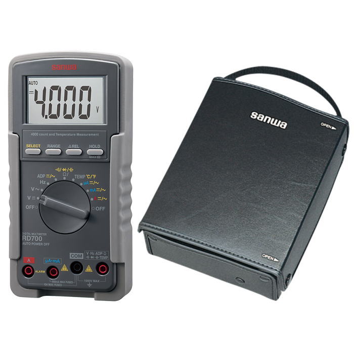 【楽天市場】デジタルマルチメータ(ケース付) RD700 三和電気計器 SANWA：創工館 楽天市場店