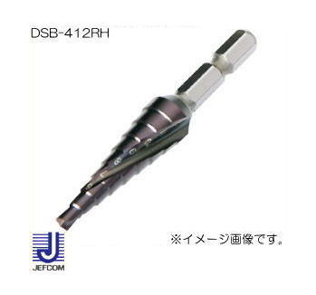 【楽天市場】ブラックチタンステップドリル(Φ4〜12mm) DSB-412RH ジェフコム デンサン：創工館 楽天市場店