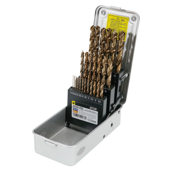 【楽天市場】コバルト正宗ドリルセット 25本 DCOD-25S デンサン ジェフコム：創工館 楽天市場店