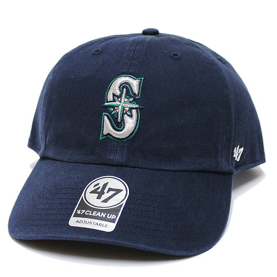【楽天市場】'47 フォーティーセブン シアトル マリナーズ キャップ SEATTLE MARINERS '47 CLEAN UP CAP ...