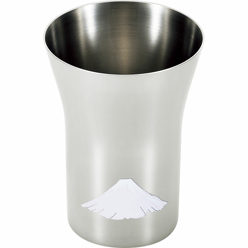 【楽天市場】燕熟の技 感温ステンレスタンブラー300mL EJK-301 赤富士：ギフトとグルメの送・食・系