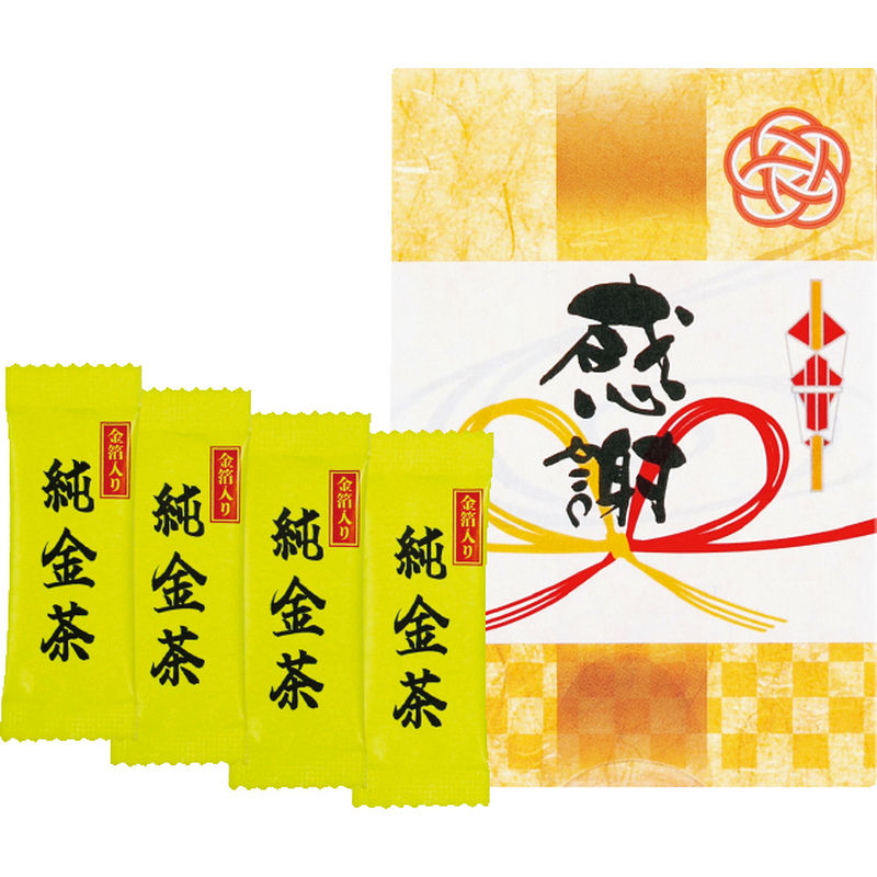 【楽天市場】純金茶4P EQK-17：ギフトとグルメの送・食・系