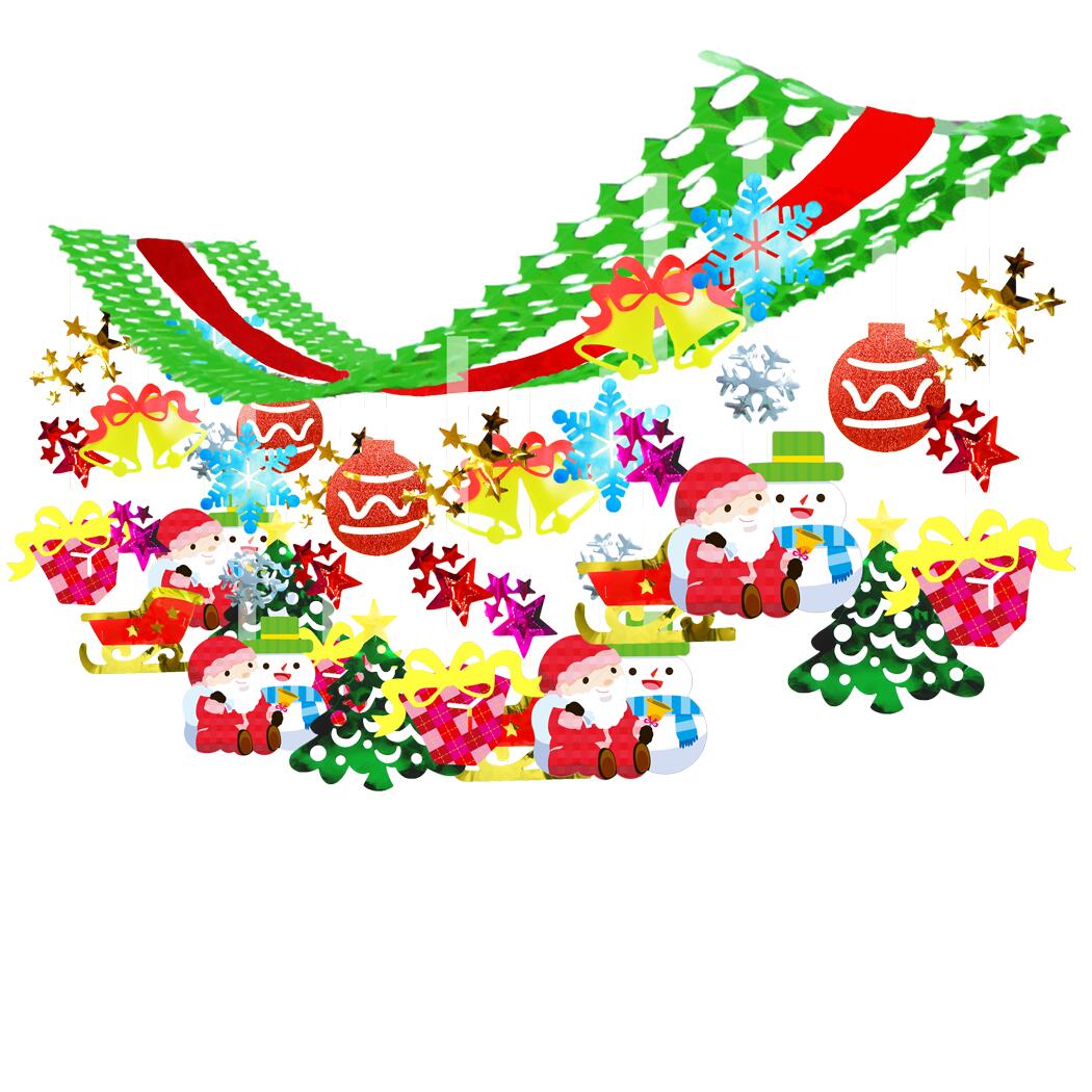 【楽天市場】【クリスマス】クリスマスサンタベル プリーツハンガー H45×W45×L180cm / クリスマス 飾り 店舗装飾 ディスプレイ ...