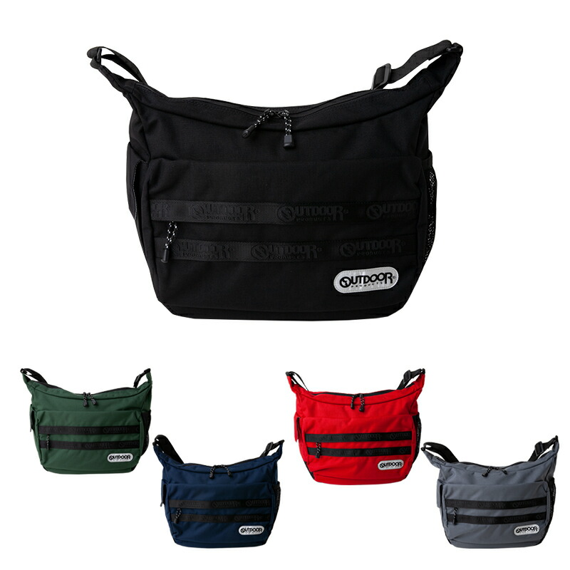【楽天市場】アウトドアプロダクツ OUTDOOR PRODUCTS ショルダーバッグ ユニセックス クラシック ロゴテープ レディース メンズ ...