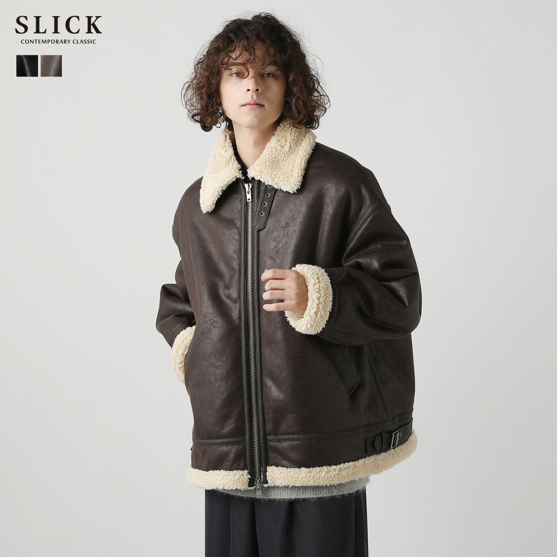 【楽天市場】ジャケット フライトジャケット メンズ メンズファッション 秋 冬 秋服 冬服 シンセティックレザー ムートン B3 B3フライトジャケット オーバーサイズ フェイクレザー 防寒 ...