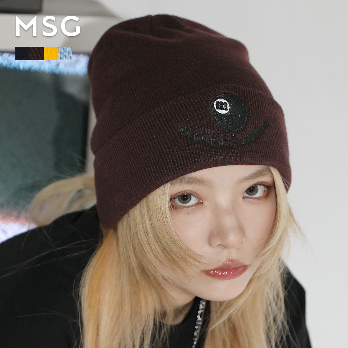 【楽天市場】ビーニー ニット帽 メンズ レディース ユニセックス ウォッシャブル 刺繍 ロゴ 春 秋 冬 MSG：SOYOUS（ソユーズ）